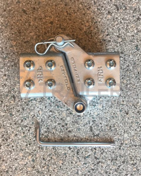 Ezi-Fold Trailer Drawbar Hinge for 75mm x 75mm Drawbars | Trailers ...