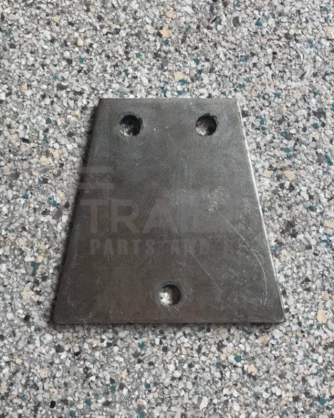 Coupling Base Plate 3 Hole V Shaped Galvanised | Trailers Parts & Repairs
