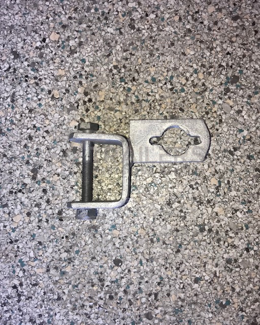 2” x 1” Clamp On + Flag Galvanised | Trailers Parts & Repairs