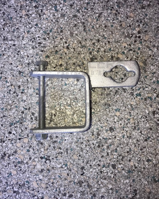 3” x 2” Clamp On + Flag Galvanised | Trailers Parts & Repairs