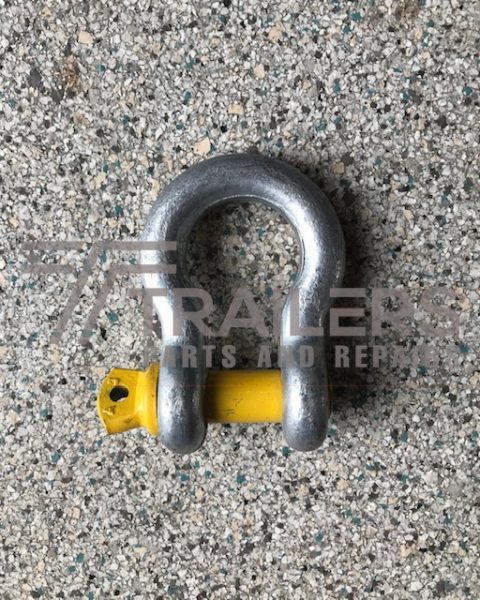 Galvanised 6000kg Rated Bow Shackle 22mm | Trailers Parts & Repairs